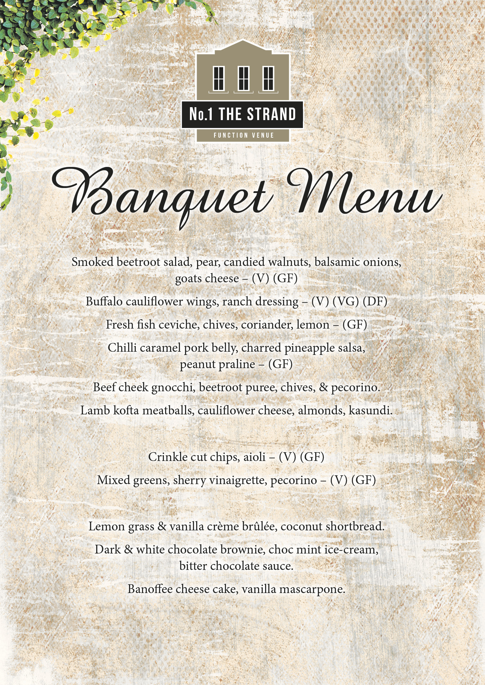 No.1 The Strand :: Restaurant & Bar